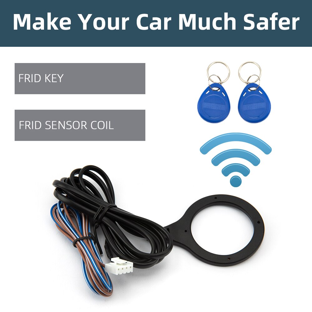 Hippcron Auto Alarm Anfang halt Geschmack Motor- R... – Grandado