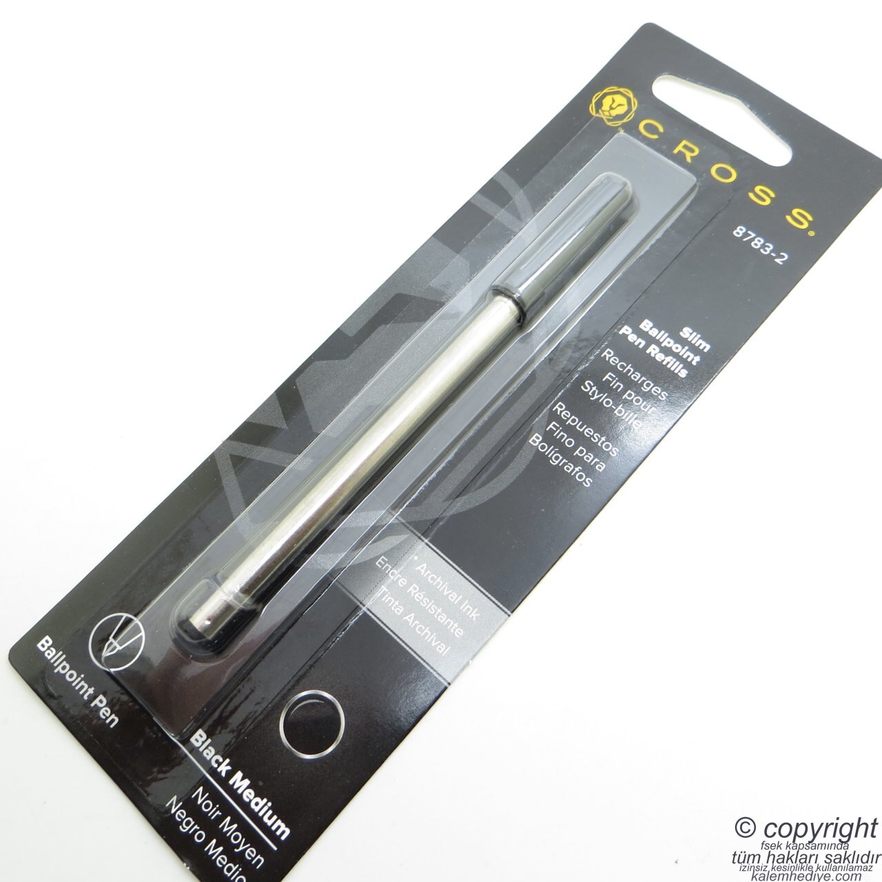 Cross 8783-2 Click Ball Pen Refill Black – Grandado