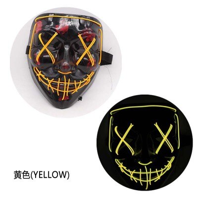 Cosmask Halloween Mixed Color Led Mask Party Masqu... – Grandado