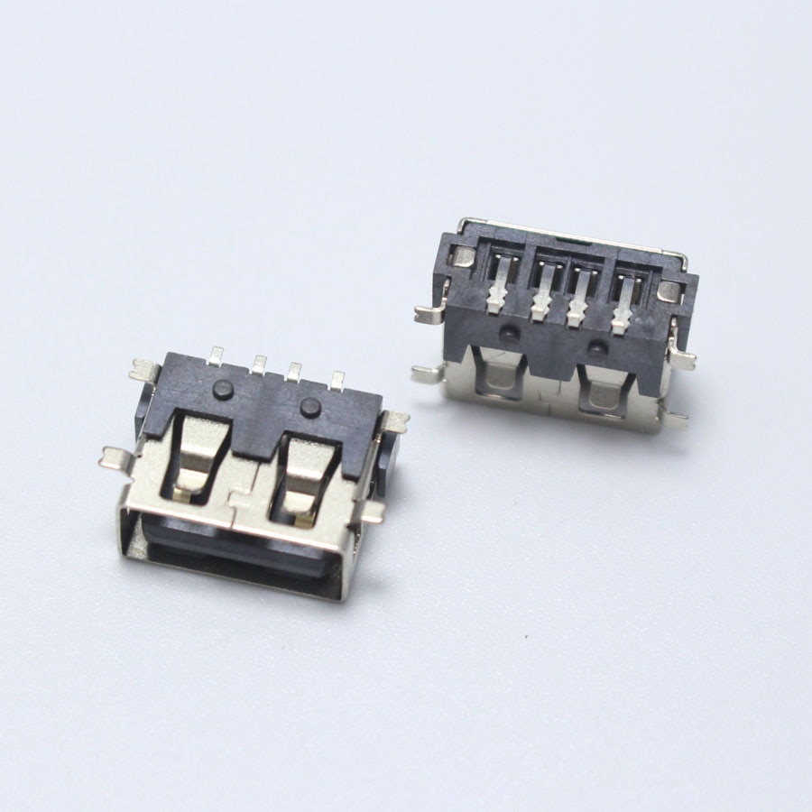4PCS SMD USB Type A Female jack 4PIN AF 10.0 PCB M... – Grandado