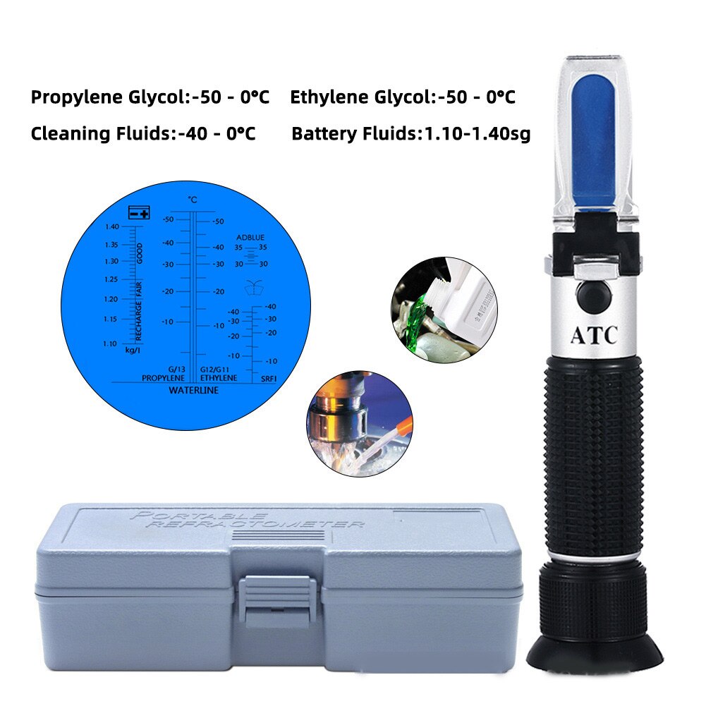 4in1 ATC Refractometer Antifreeze Coolant Tester A... – Vicedeal