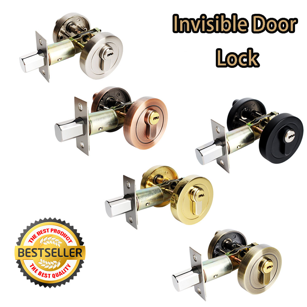 Zinc Alloy Atresia Double-sided Invisible Lock Mor... – Grandado