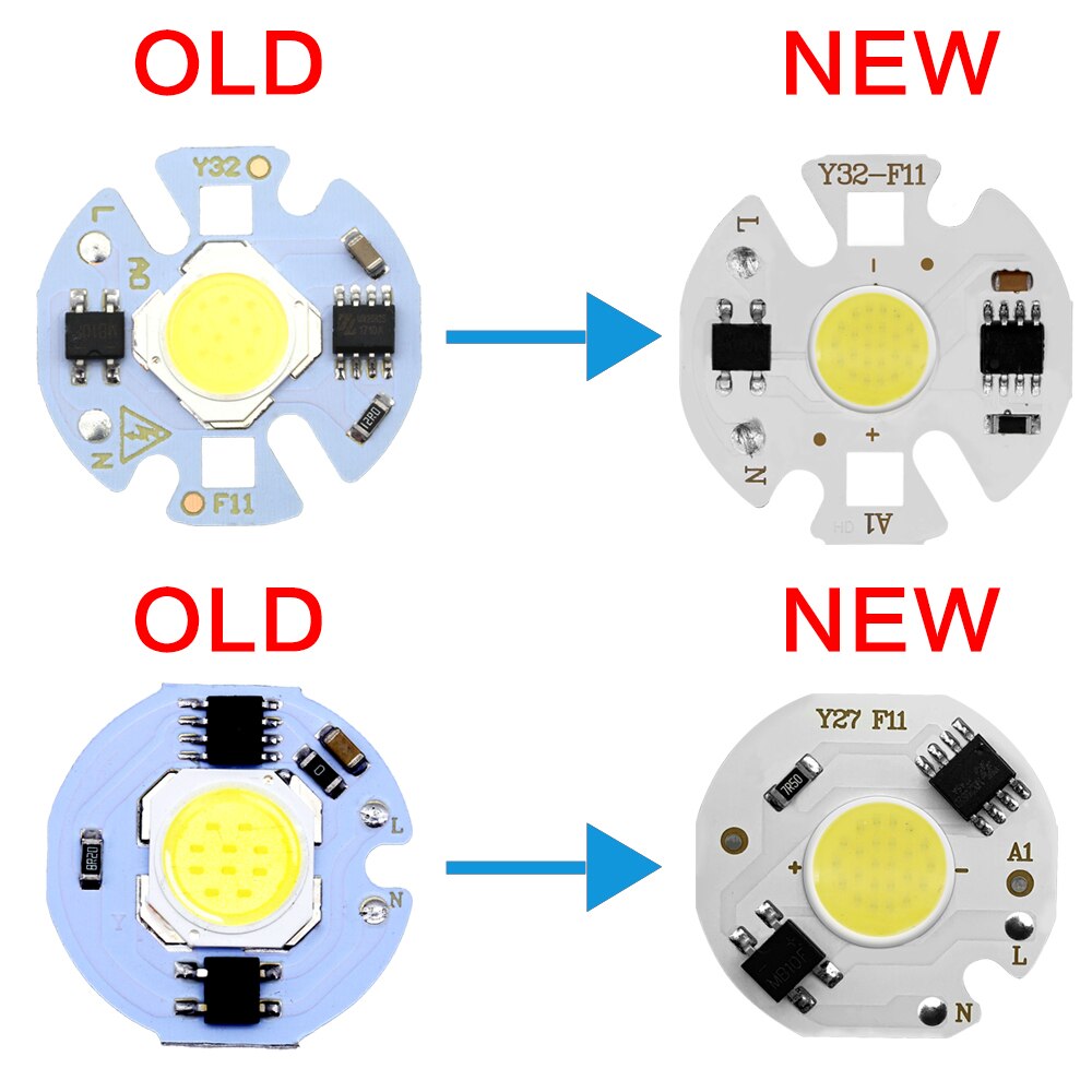 YNL LED COB Chip Lamp 3W 5W 7W 9W 220V LED Light B... – Grandado