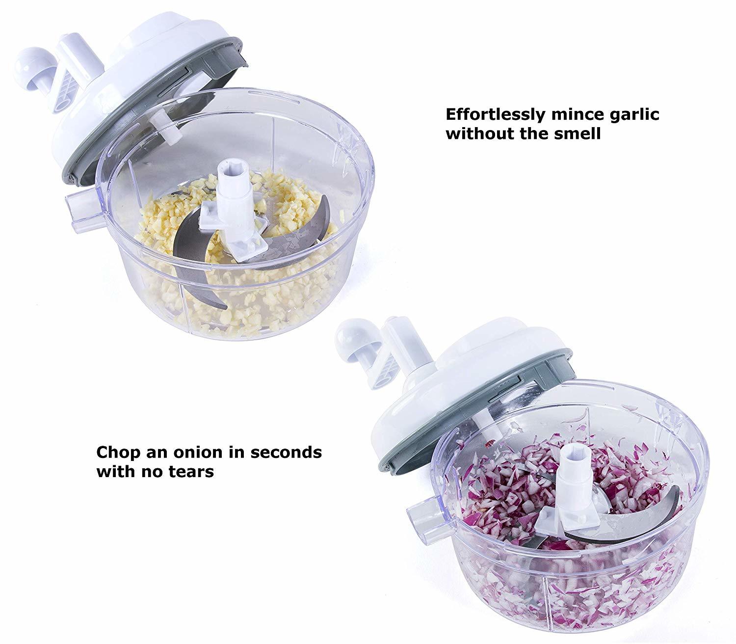Manual Food Chopper 4 in1 Miracle Chopper Salsa Ma... – Vicedeal