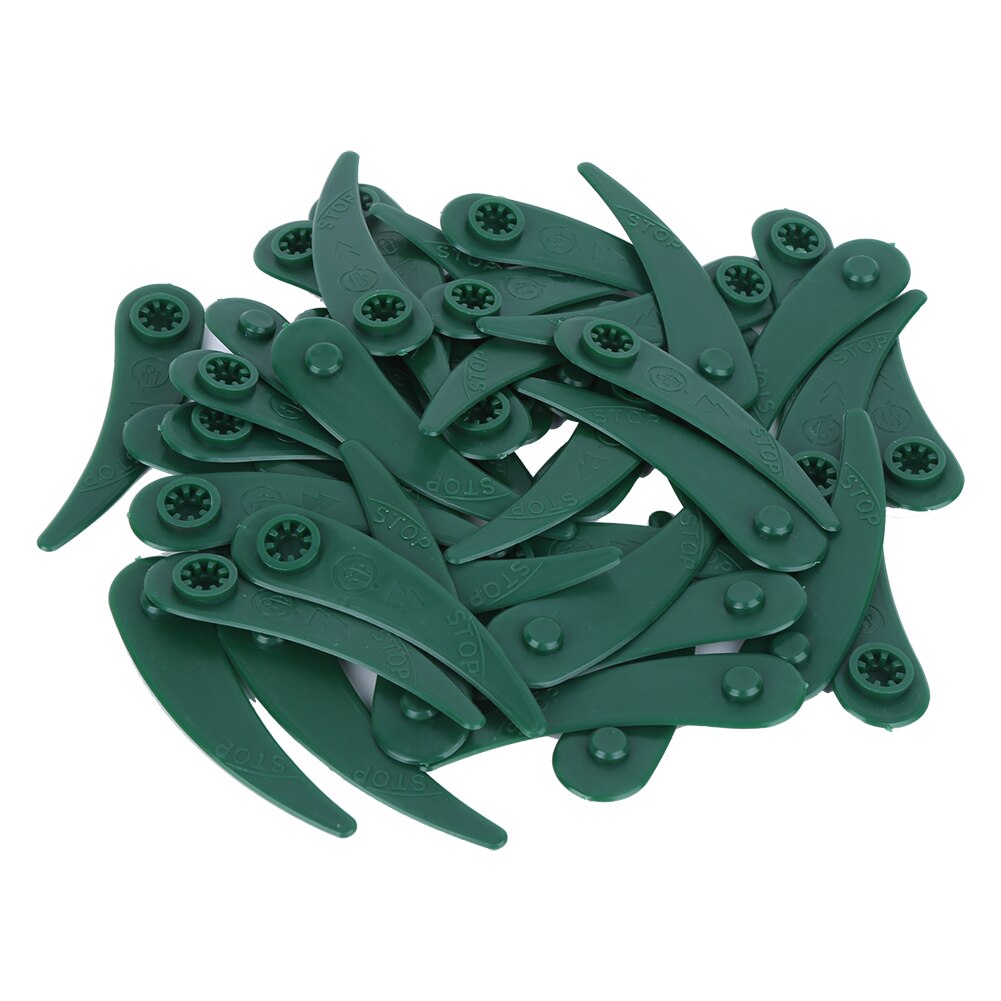 50Pcs Lawn Mower Plastic Blade Replacement Accesso... – Vicedeal