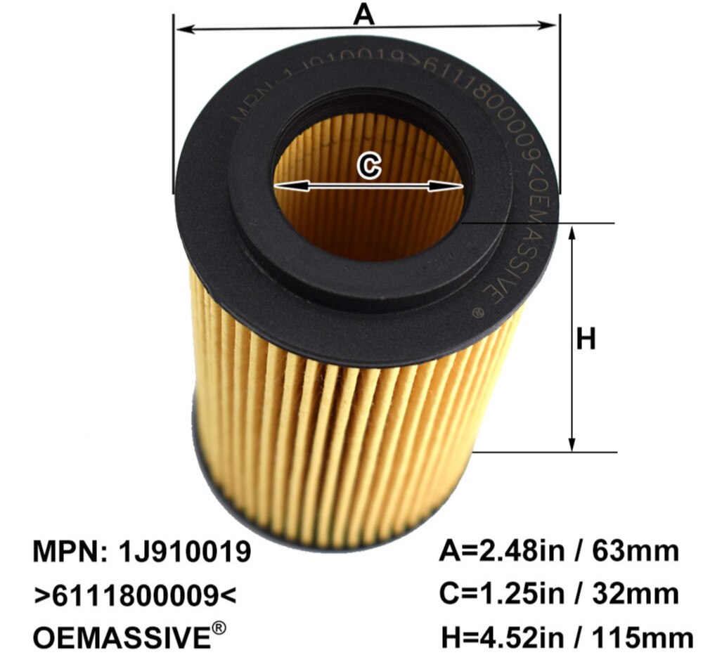 Oil Filter 6111800009 Merce CLC CLK E G M V Class ... – Grandado