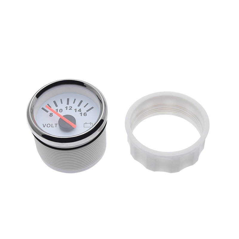 52Mm Voltmeter Volt Meter Gauge 8-16 Volt Voor Mar... – Vicedeal