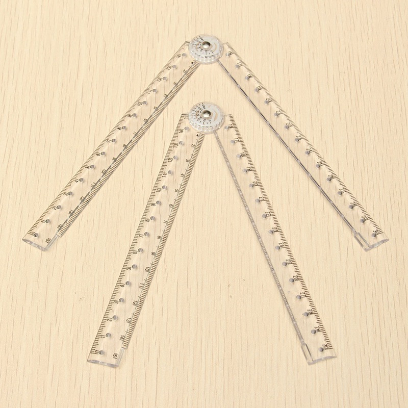 2Pcs Clear Transparent Plastic Acrylic Folding Str... – Vicedeal