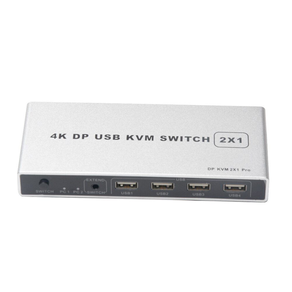 KVM Switch Dual Port Controller 1 Heraus USB 4K 60... – Vicedeal