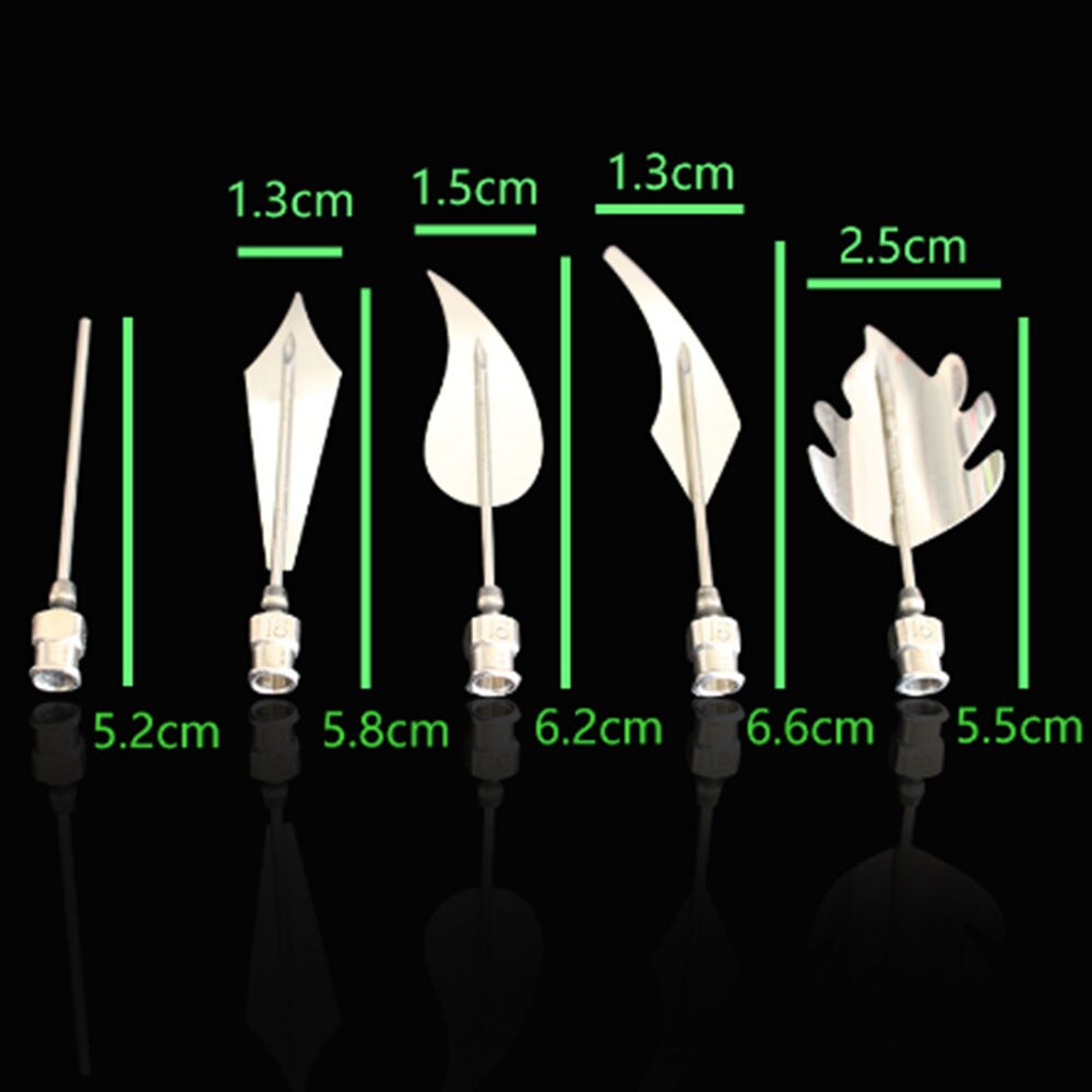 5PCS Flower 3D Jello Jelly Art Needles Tools Jelly... – Vicedeal