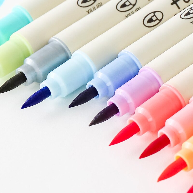 10pcs Soft Brush Color Marker Pens Set for Drawing... – Grandado