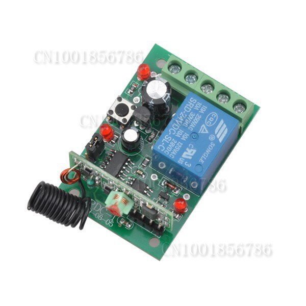 DC 24V 1CH Remote Control Switch 10A Relay Switchi... – Grandado