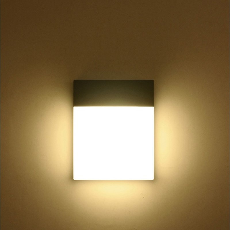Luz de pared LED exterior de 12W Kenlux lámpara mo... – Grandado