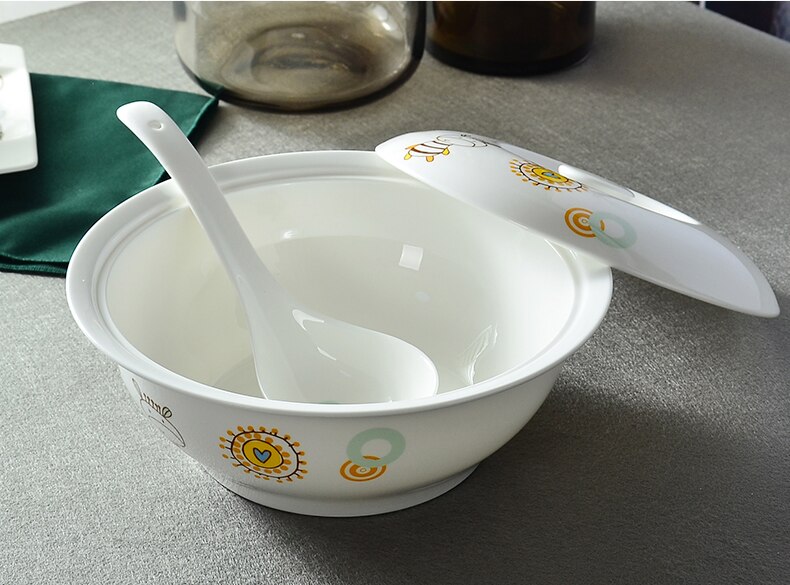 9 inch, fine bone china buffets food container, ce... – Vicedeal