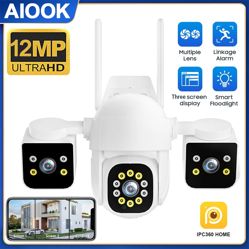 AIOOK Outdoor IP66 Waterdichte 10X ZOOM WIFI Camer... – Grandado