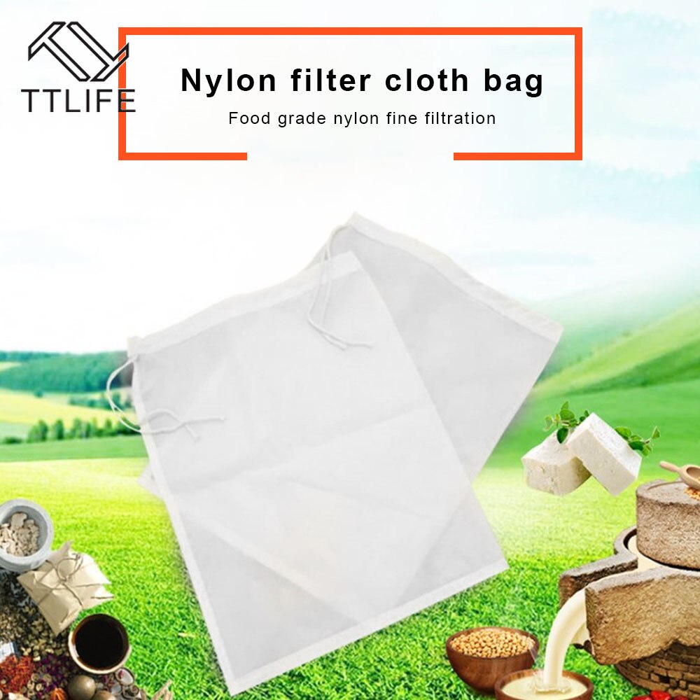 Ttlife Bier Filter Bag Herbruikbare Nylon Homebrew... – Vicedeal