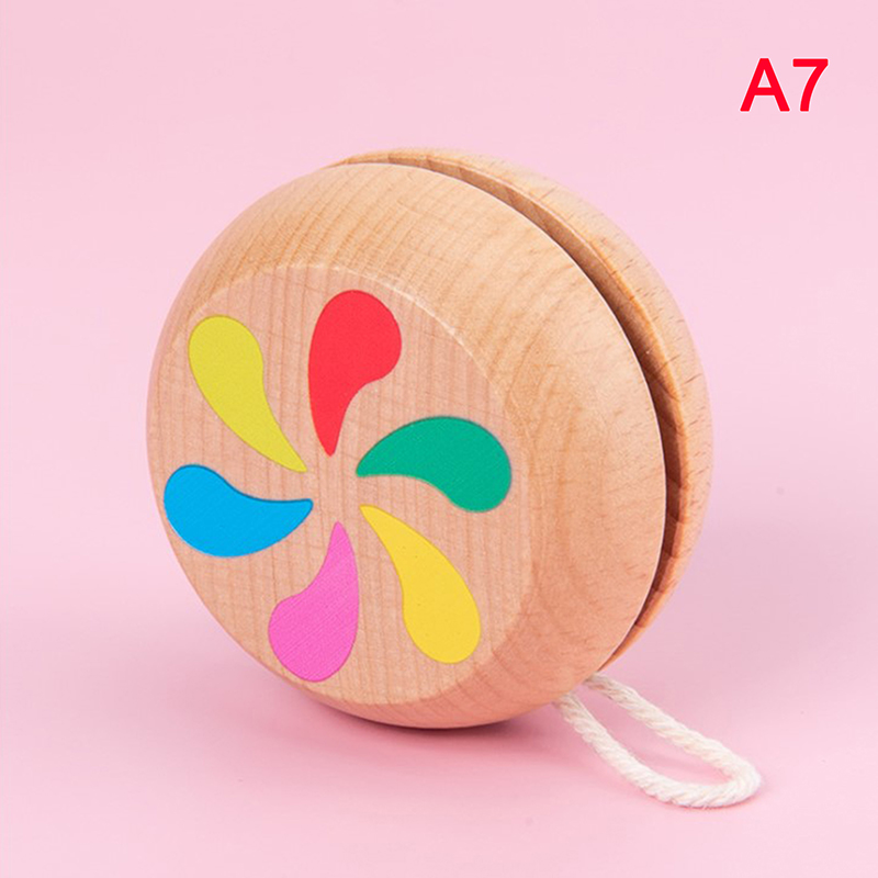 Animal Print Wooden Yoyo Toys Ladybug Toy Kids Yo-... – Vicedeal