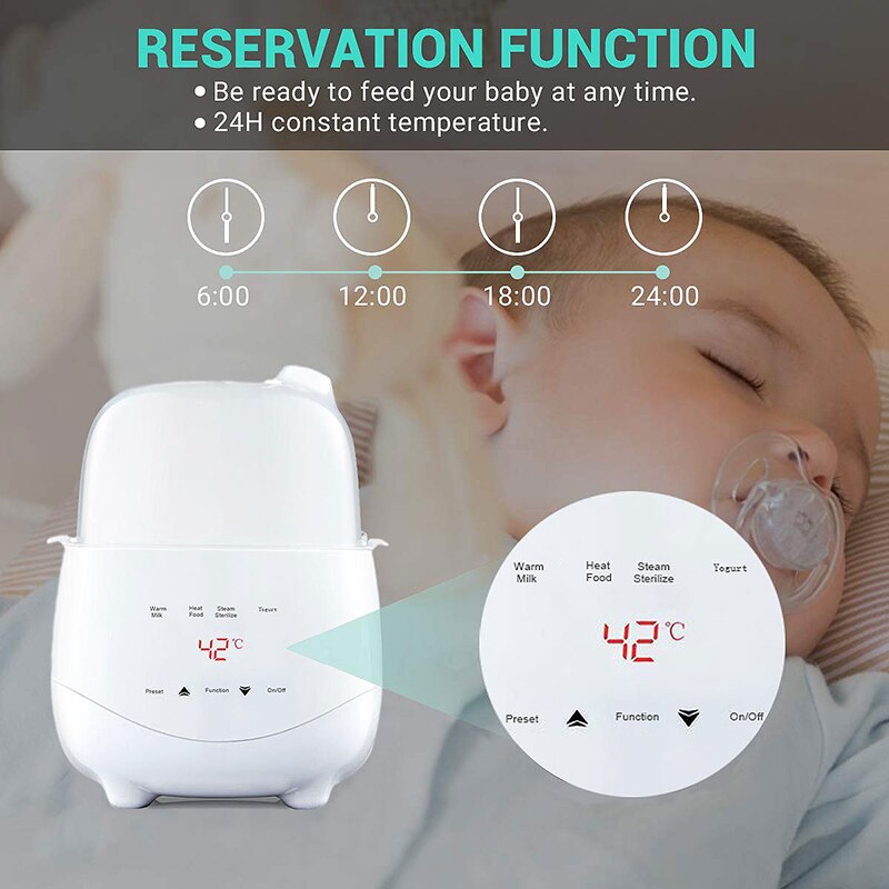 Infant Bottle Warmer Sterilizer Breast Milk Warmer... – Grandado