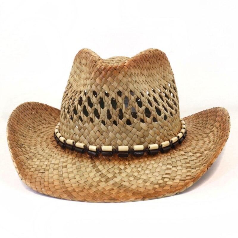 Western Cowboy Hat Panama Outdoor Summer Beach Cap... – Vicedeal