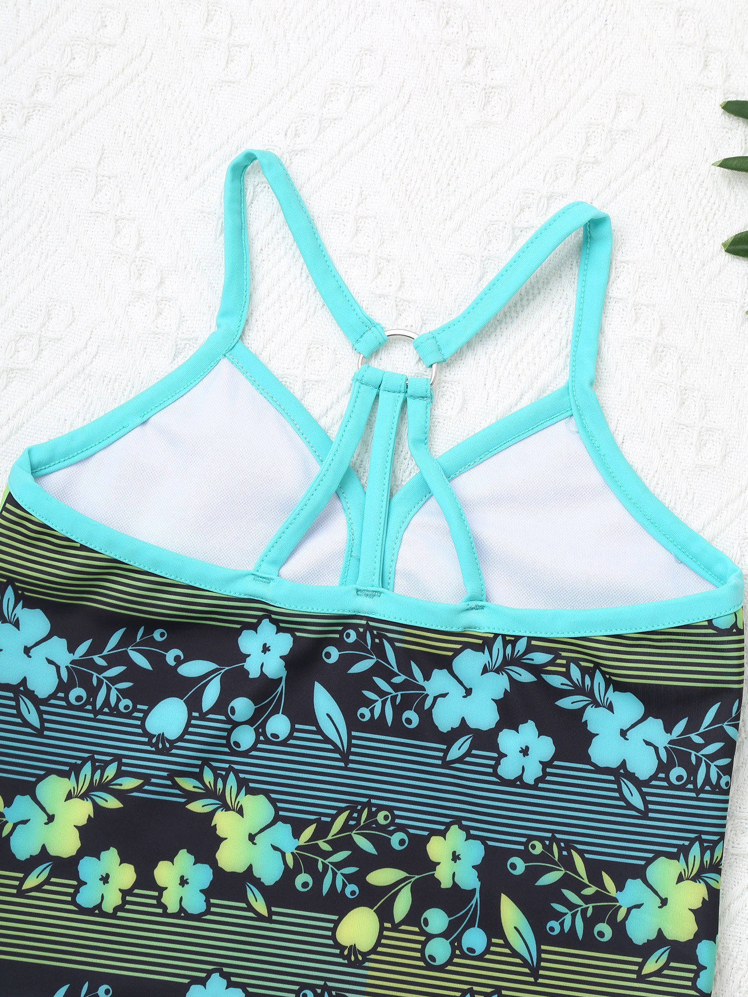 3Pcs Outfits Kids Girls Swimming Suit Sleeveless O... – Grandado