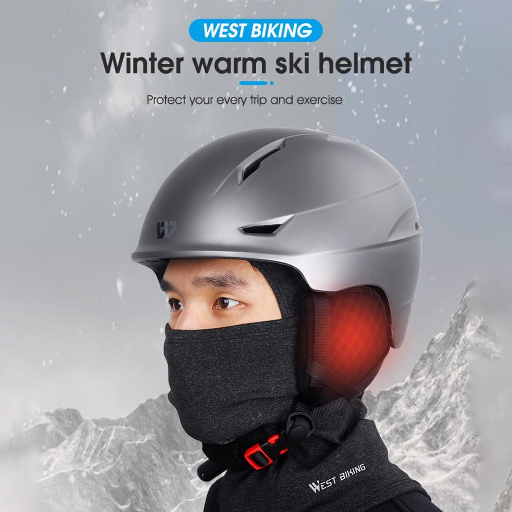 E-Bike Helmet Practical Fleeced Earmuffs Skiing He... – Grandado