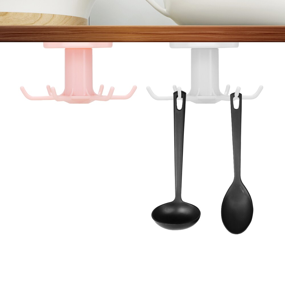 NICEYARD Cupboard Hanging Hook Spatula Spoon Stora... – Grandado