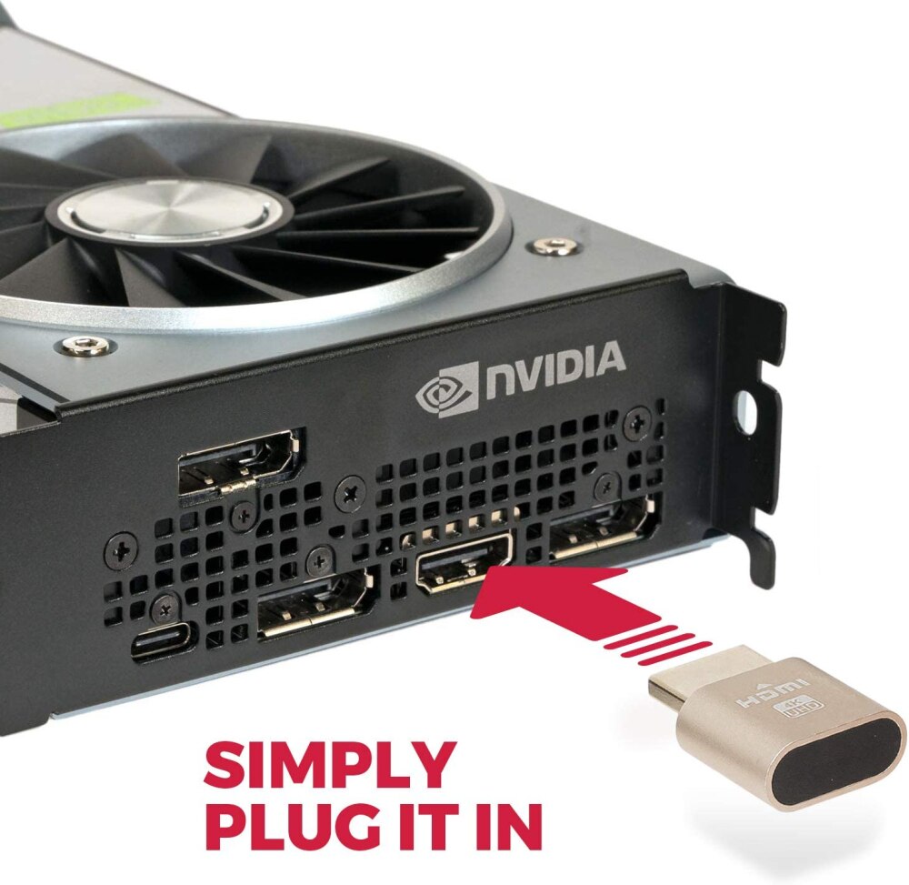 4K HDMI Dummy Plug Headless Ghost Display Emulator... – Vicedeal