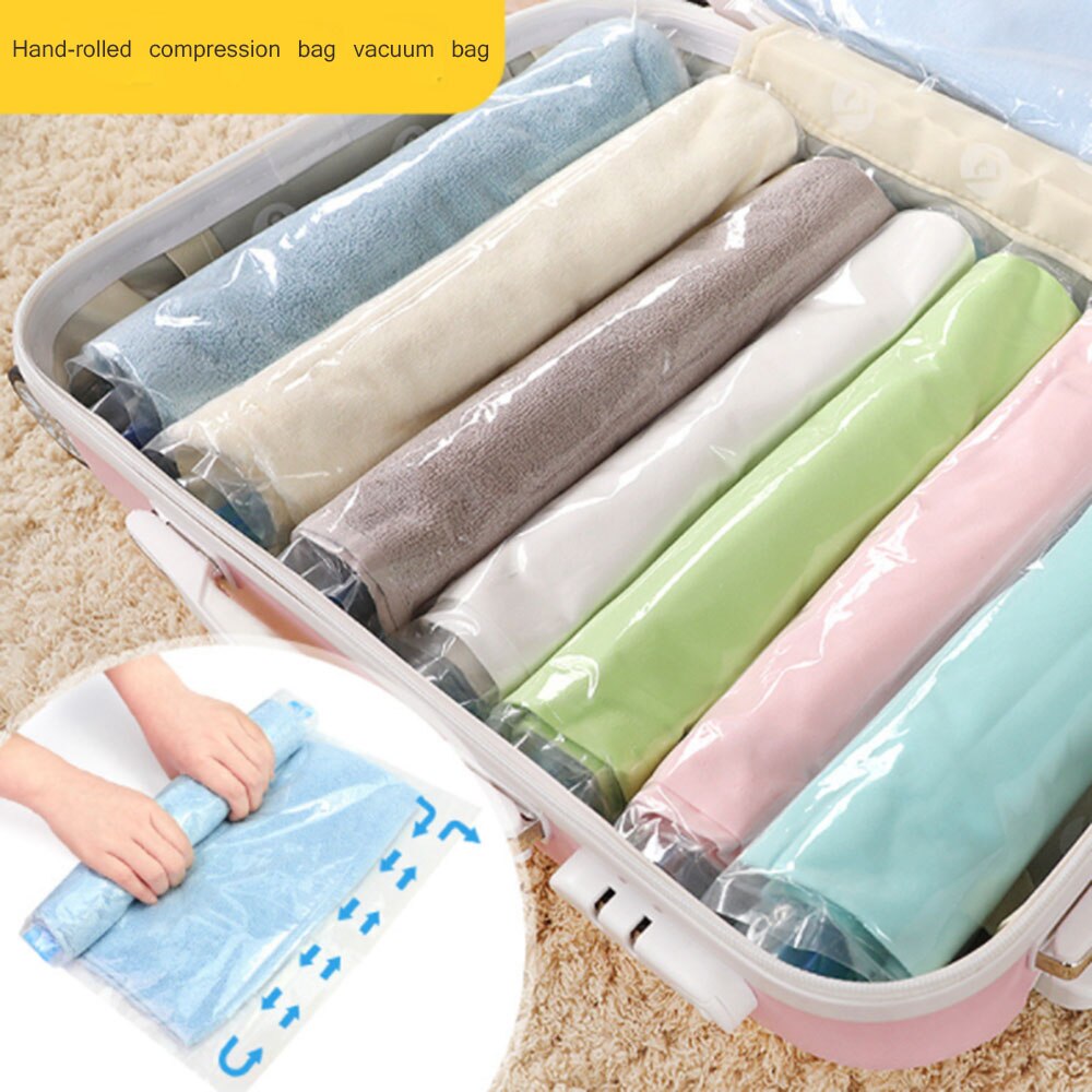 5PCS Clothing Compression Storage Bags Hand Rollin... – Grandado