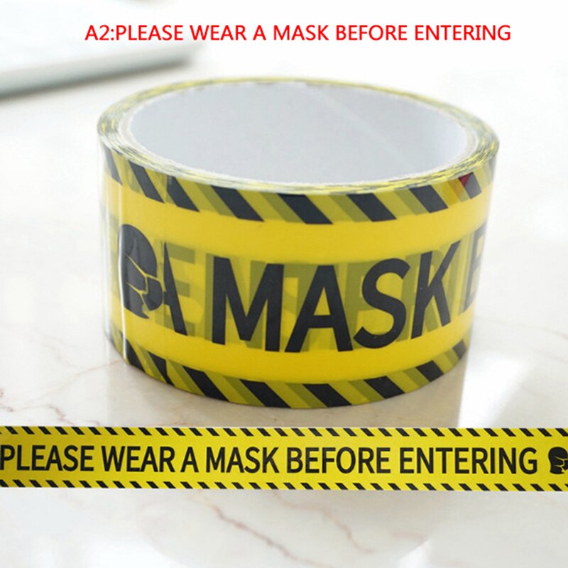 48mm*25m Warning Isolation Tape Danger Caution Bar... – Grandado