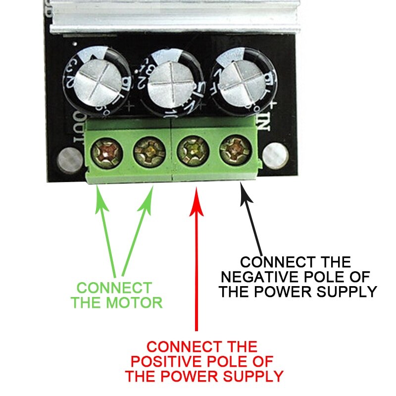 DC 6V 12V 24V 28VDC 3A 80W PWM Motor Speed Control... – Grandado