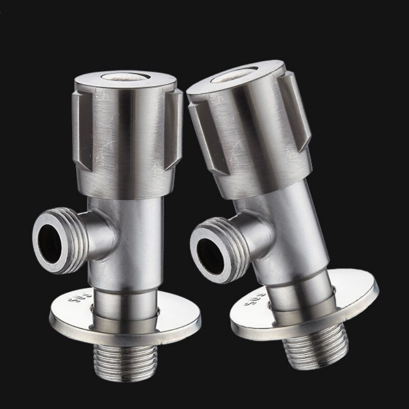 304 Stainless Steel Black Angle Valve Water Genera... – Vicedeal