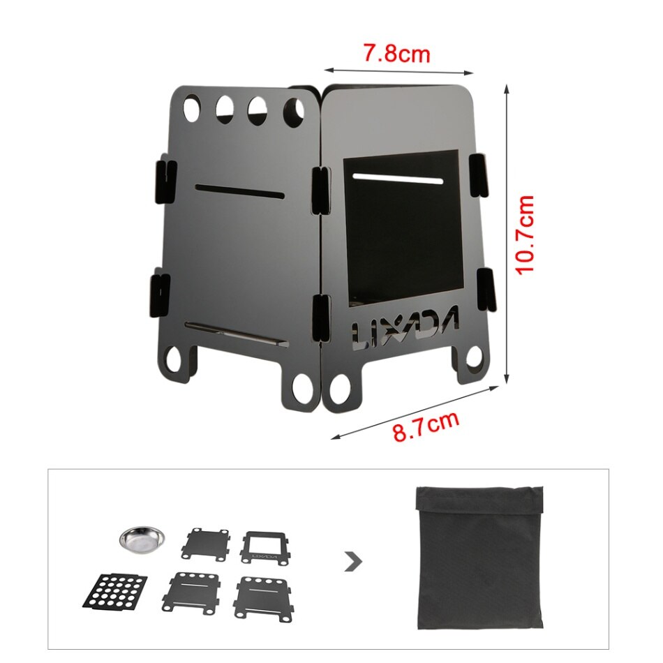 Outdoor Camping Equipment Windproof Wood Stove Fur... – Vicedeal