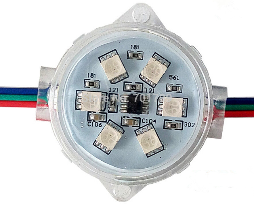 40Mm Diameter; DC12V;WS2811 Ic; IP68; Adresseerbar... – Grandado