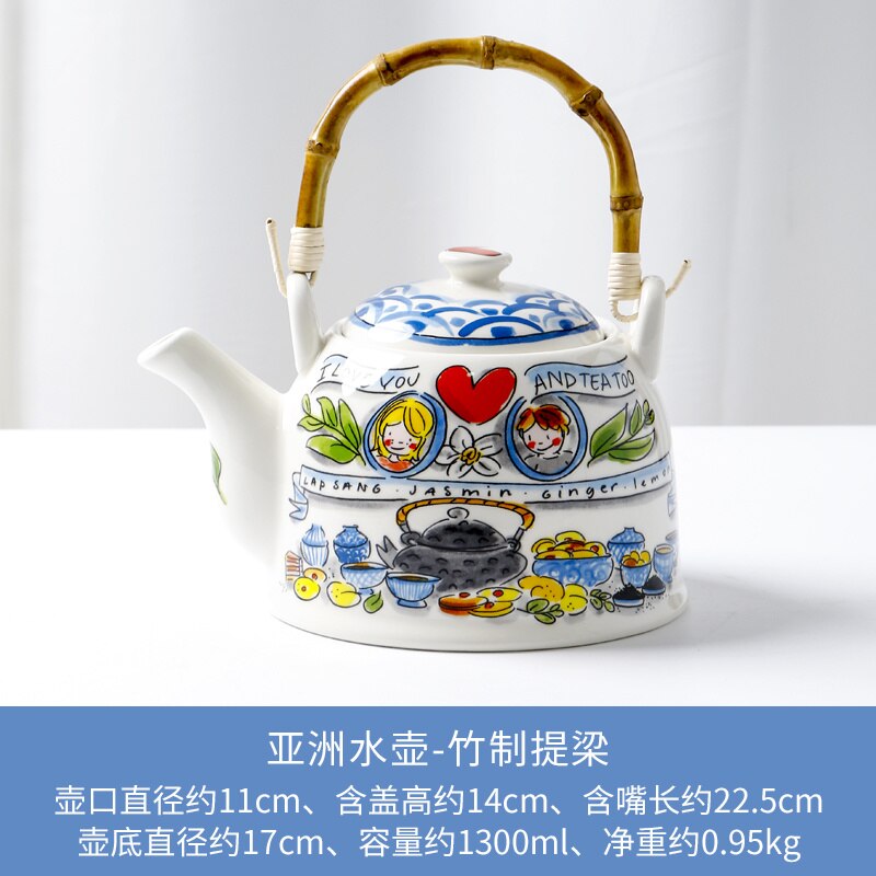 Chinese Kettle Ceramic Large Single Teapot Kung Fu... – Grandado