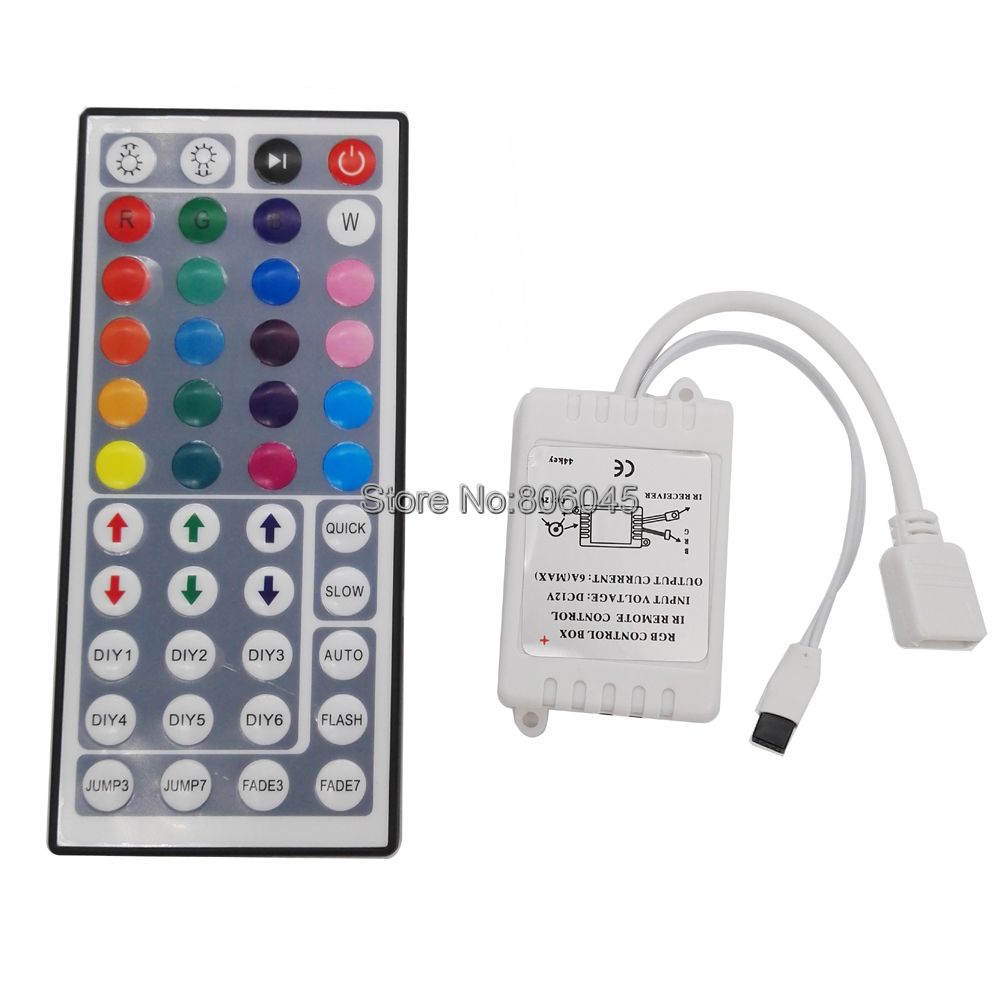 Led Controller 44 Keys LED IR RGB Controler LED Li... – Grandado