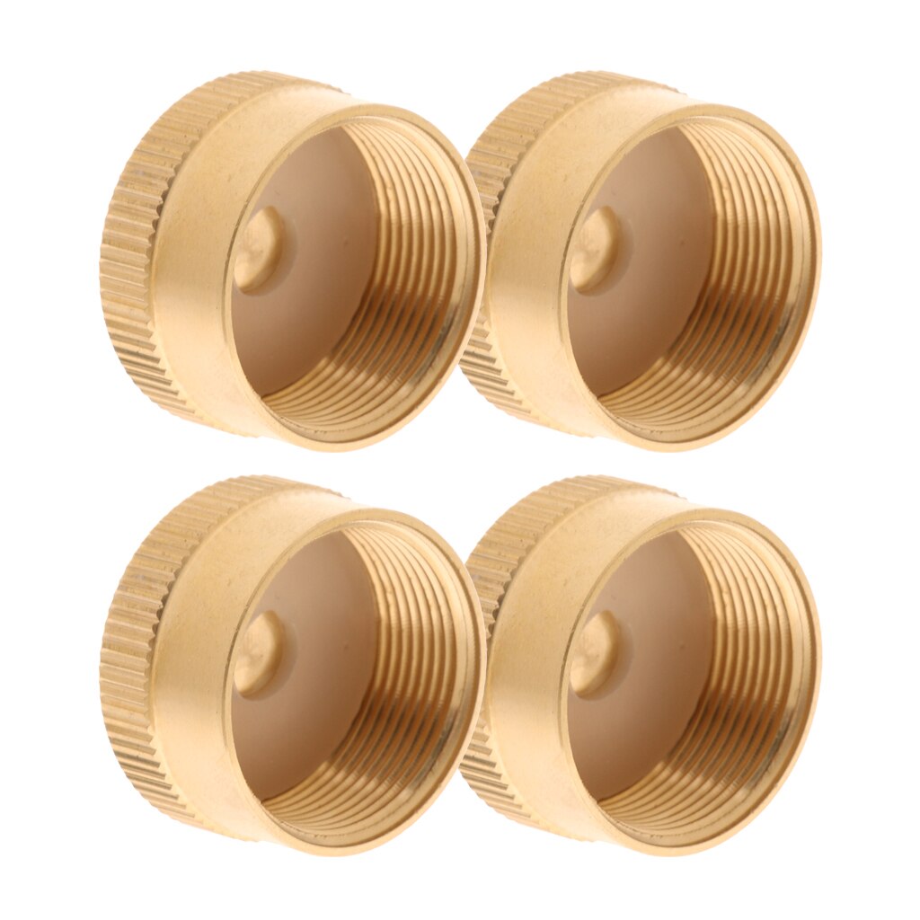 4PCS Solid Brass Cap for 1LB Propane Bottle Gas Ta... – Vicedeal