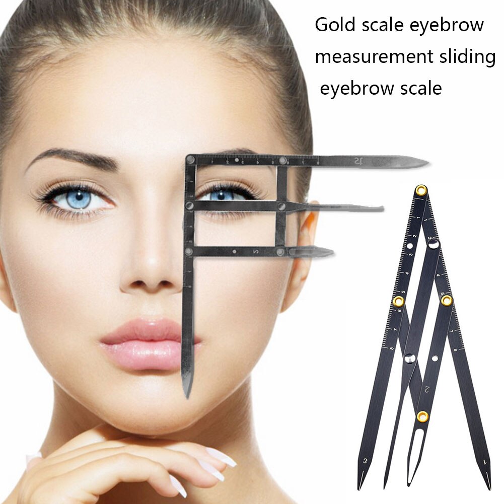 Gold Ratio Balance Caliper Makeup Grooming Sliding... – Vicedeal