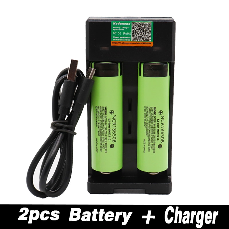 Original NCR 18650B 3.7 V 3400 MAH 18650 Lithium R... – Vicedeal