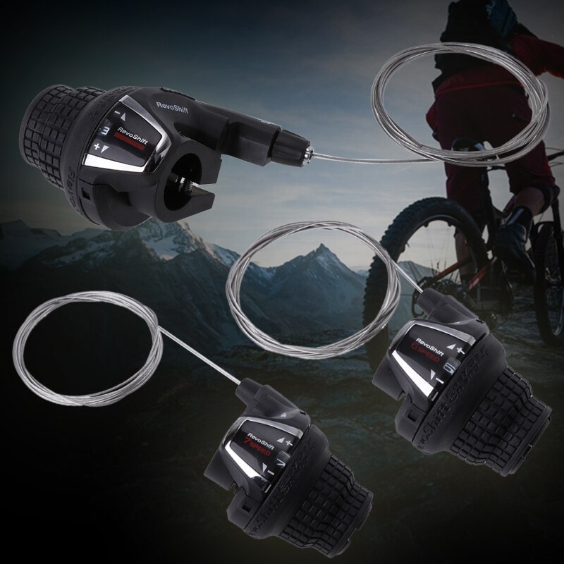 Bicycle Twist Grips Shifter Gear Right Left Hand L... – Vicedeal