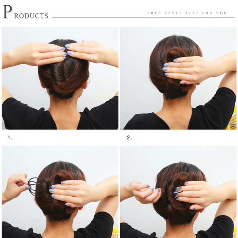 Magie Twist Rolle Haar Styling Werkzeuge weben fle... – Grandado
