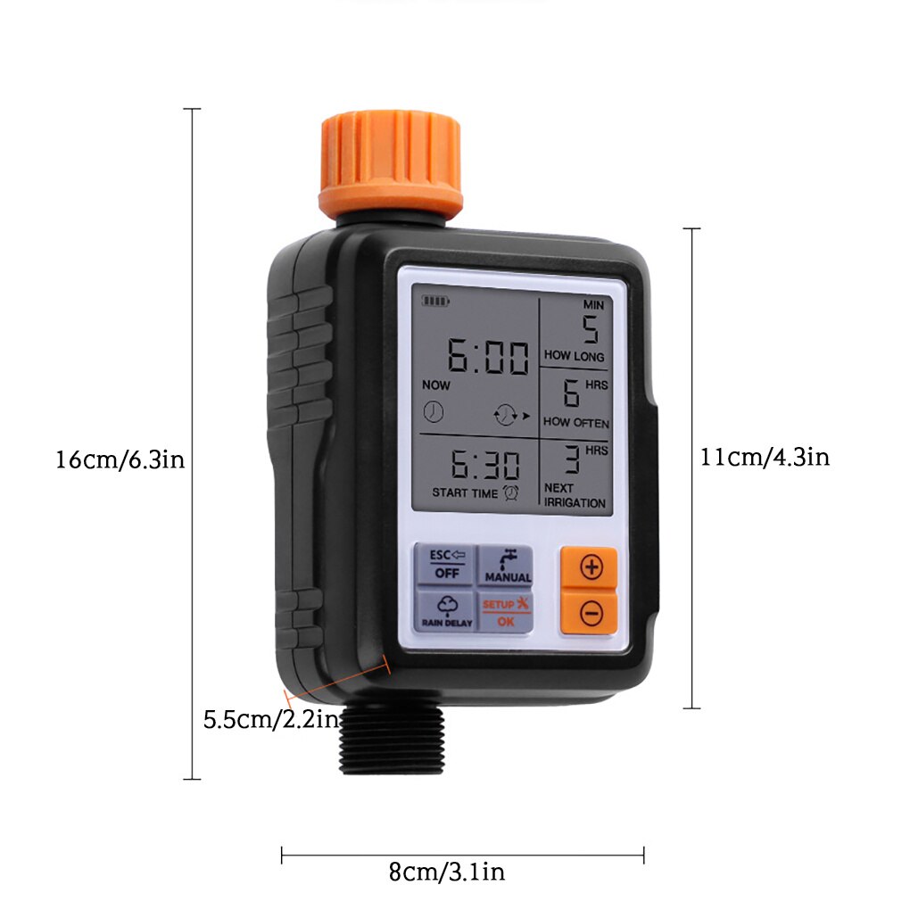automatisch programmierbar Digital Wasser Timer gr... – Grandado