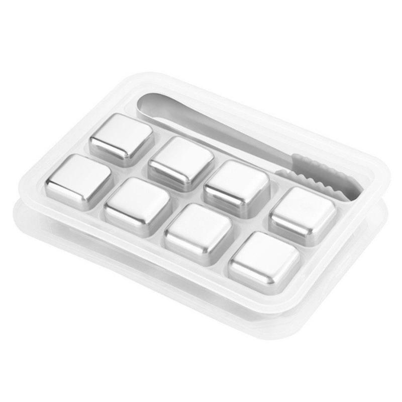 Herbruikbare Bar Whiskey Cooler Rvs Ice Cubes Whis... – Grandado