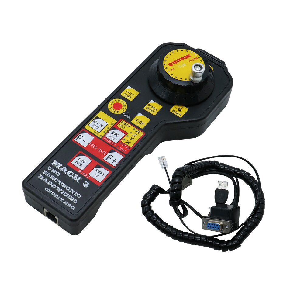 Mach3 Electronic handwheel 4 axis 6 axis MPG Pulse... – Vicedeal