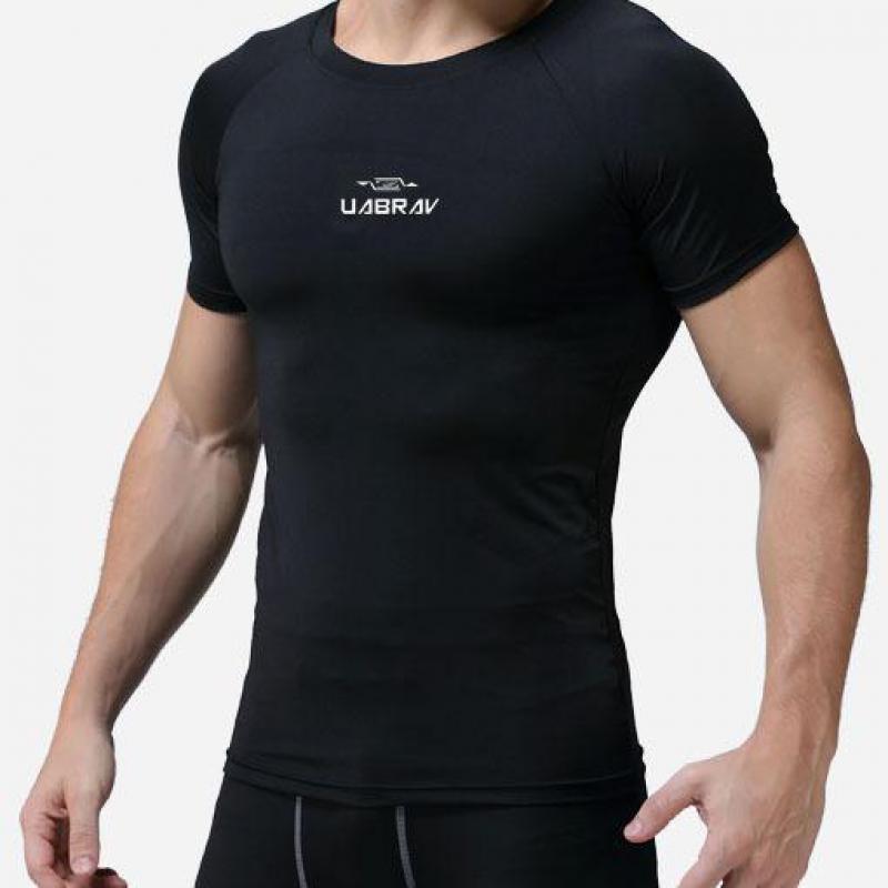 Mens Compression Running Tight Shirts Cool Male Br... – Grandado