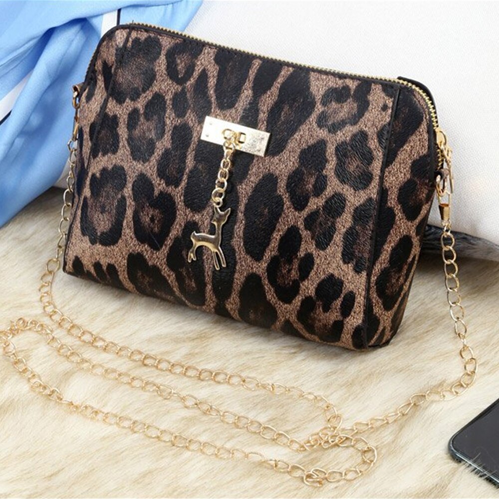 Small Cross Over Body Bag Ladies Leopard Shoulder ... – Grandado