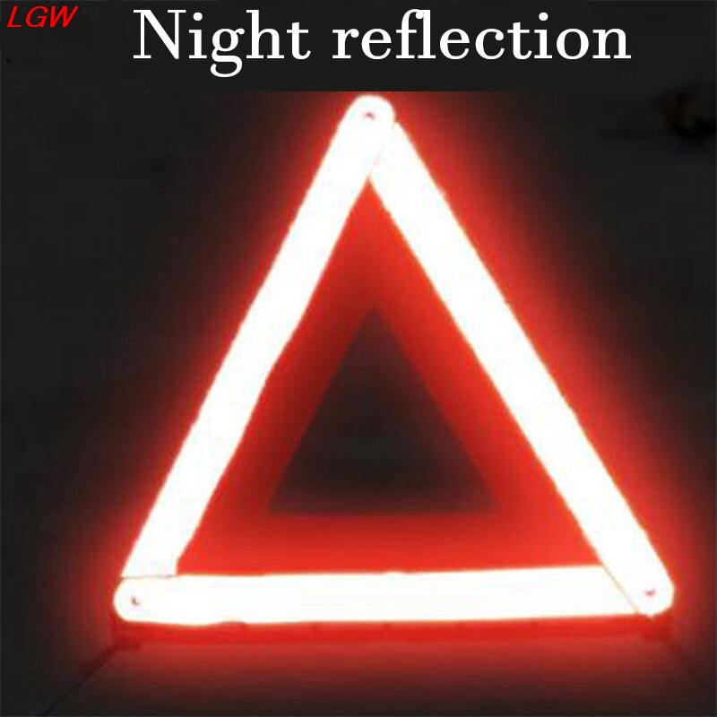 Car reflective triangle tripod emergency warning s... – Vicedeal
