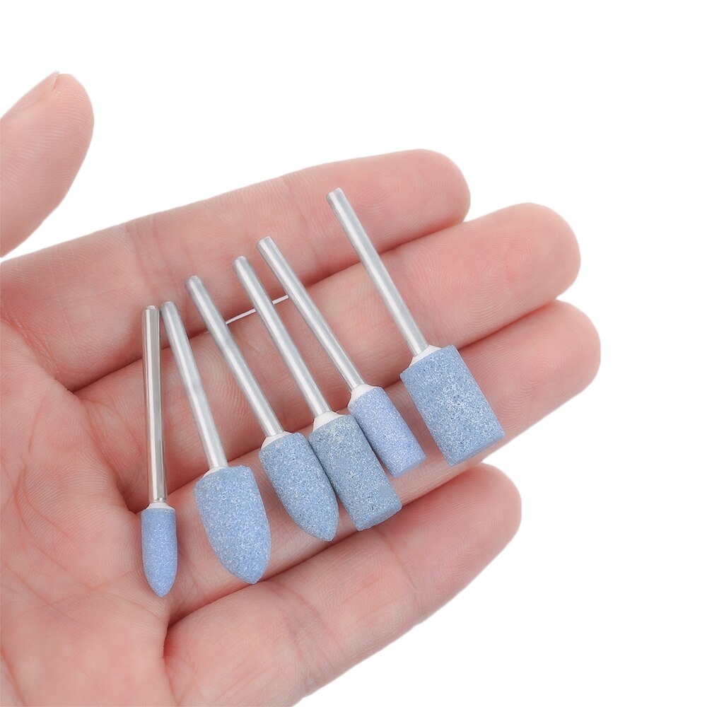 DAYFULI 10pc Blue Abrasive Mounted Stone Set Multi... – Grandado