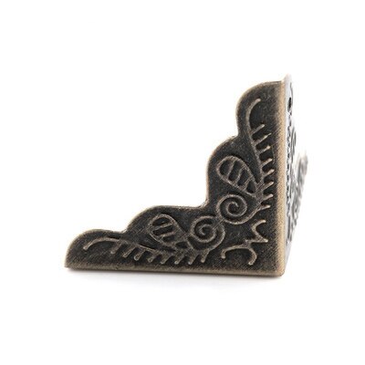 10pcs/lot Carved wooden box corner Luggage Case Bo... – Vicedeal