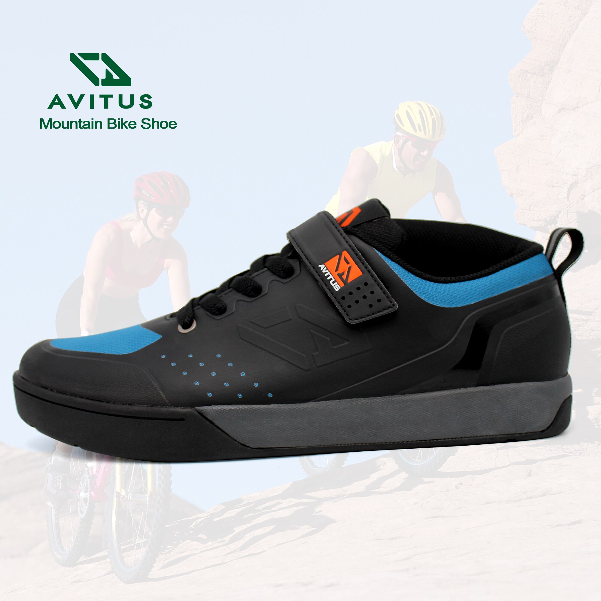 AVITUS Zapatillas MTB Mountain Bike Shoe Rubber So... – Grandado