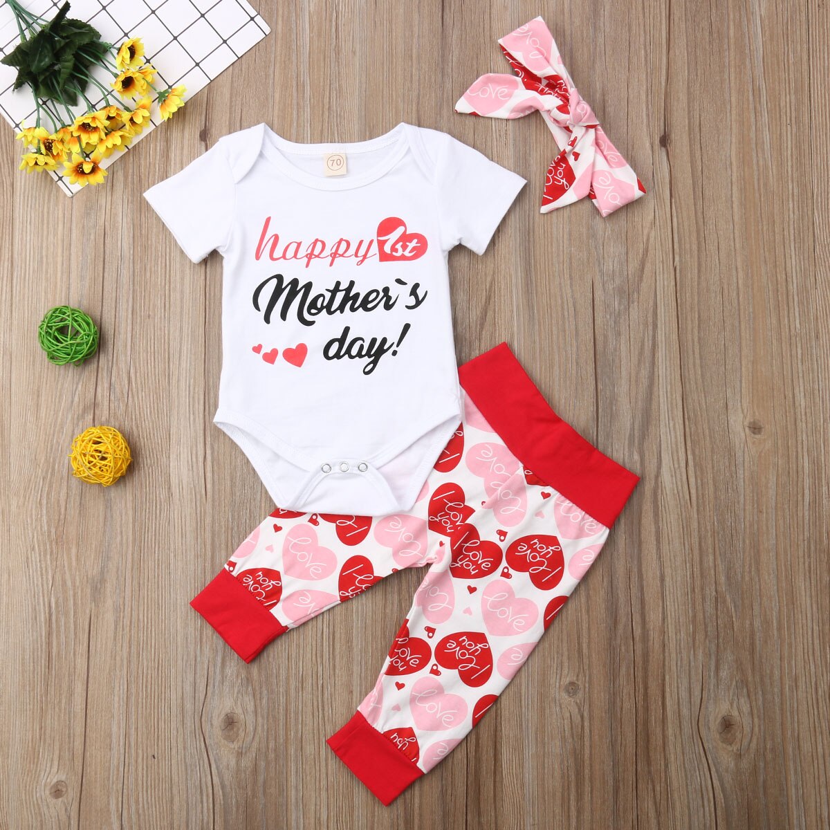 Infant Newborn Baby Boy Girl Cotton Clothing Set M... – Grandado